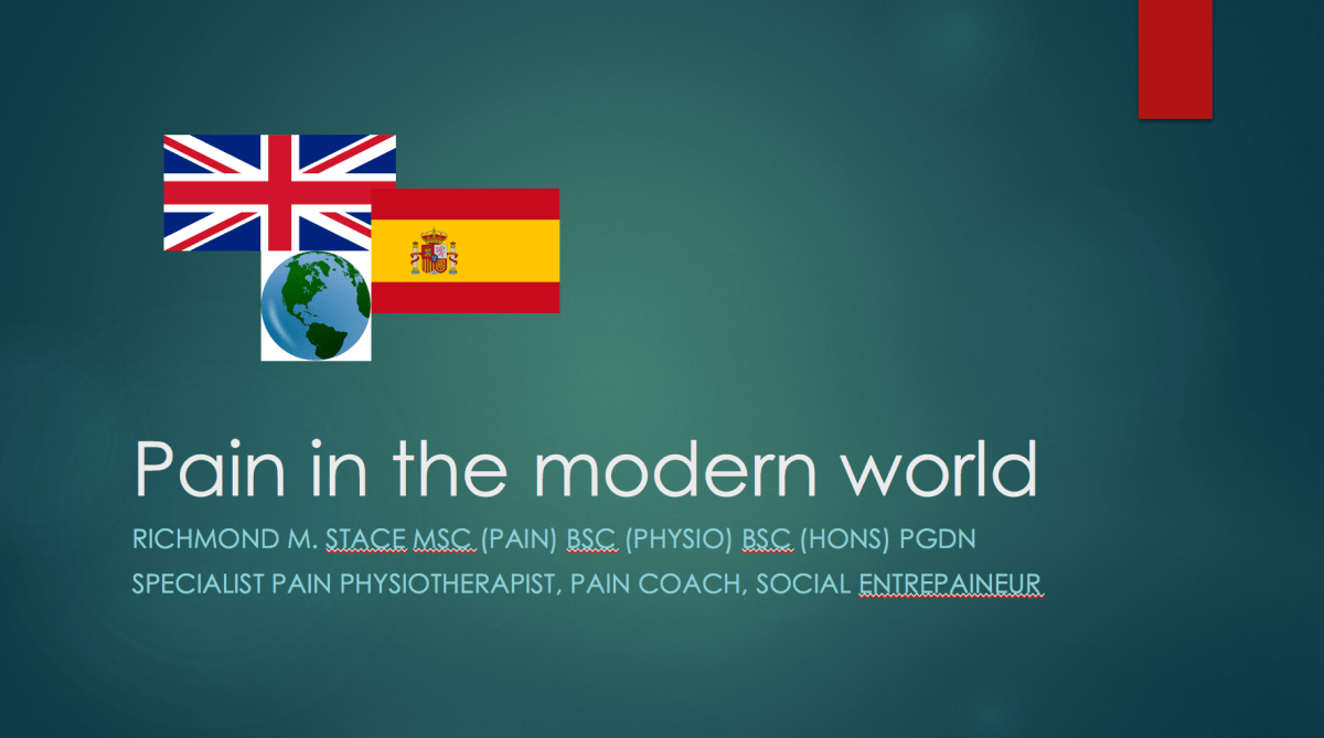 Pain in Spain – understand pain